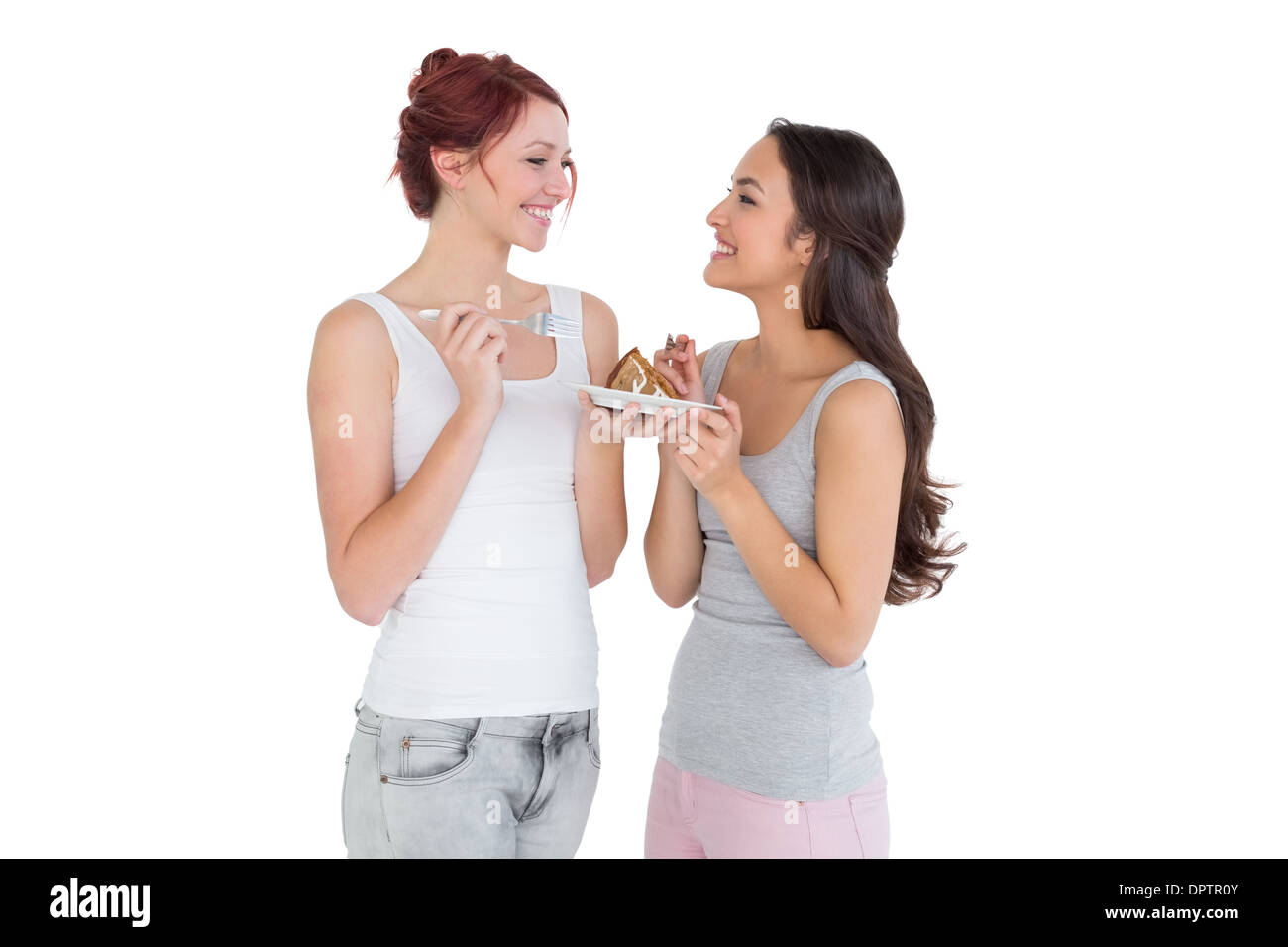 Beautiful smiling female pastry hi-res stock photography and images - Alamy