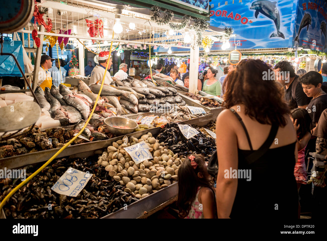 Iconic seafood markets in chile hi-res stock photography and images - Alamy