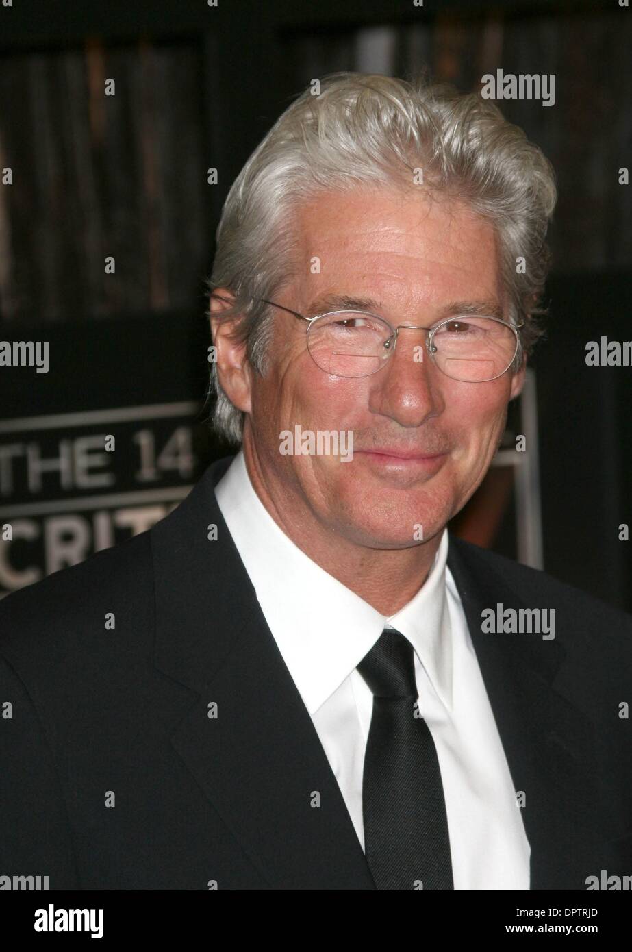 Jan 08, 2009 - Los Angeles, California, USA - Actor RICHARD GERE at the ...