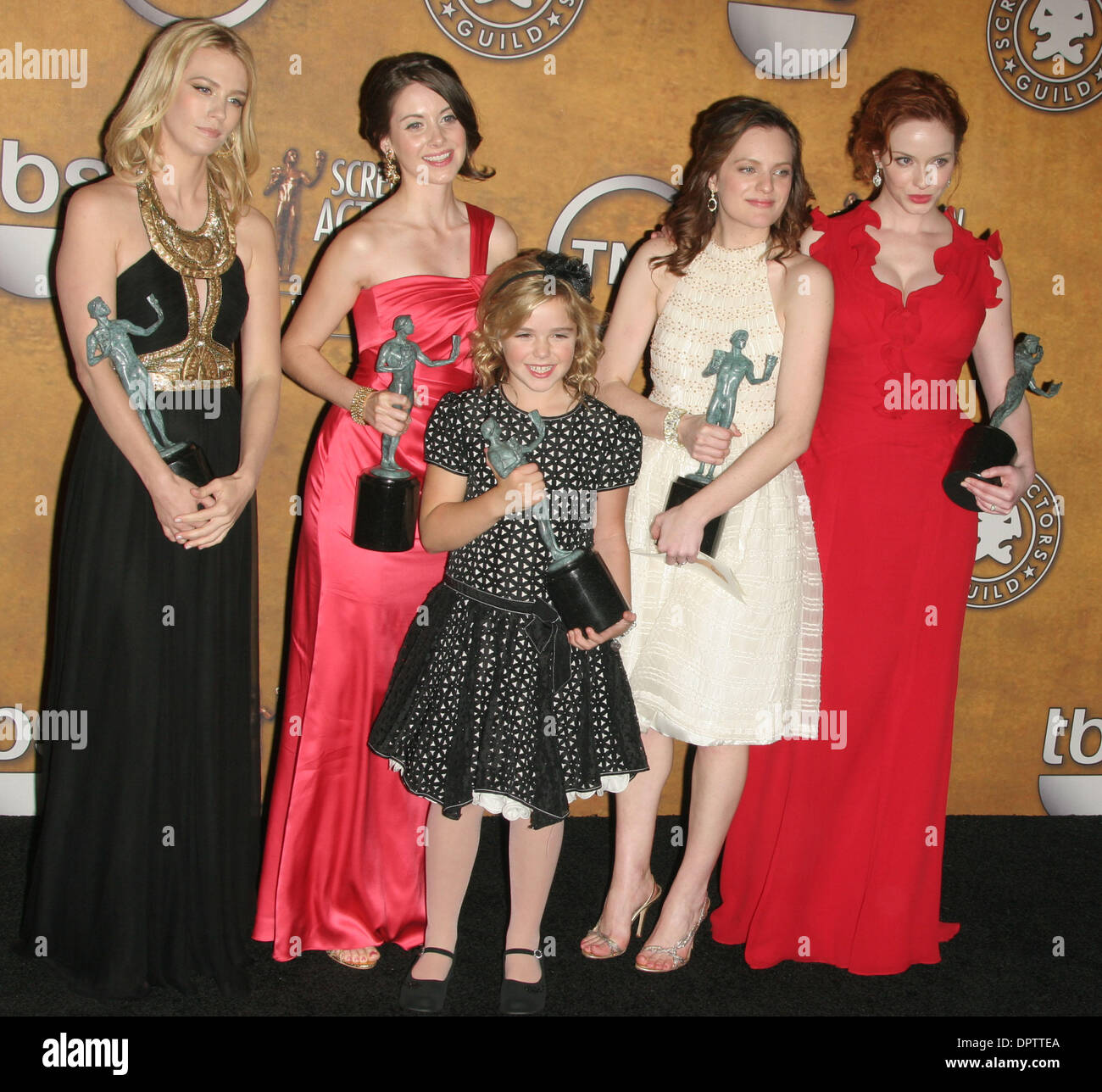 Jan 25, 2009 - Los Angeles, California, USA - Actresses JANUARY JONES ...