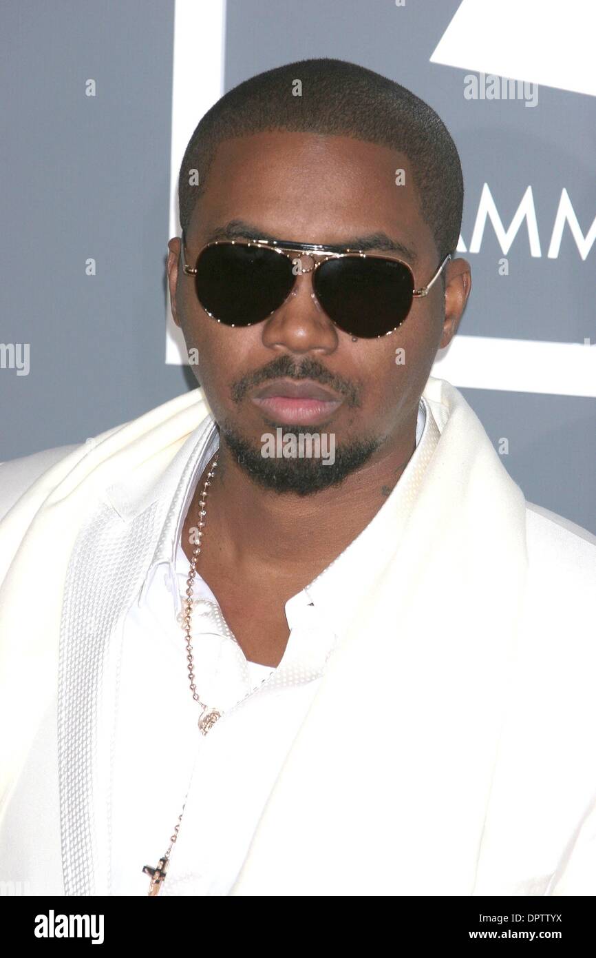 Feb 08, 2009 - Los Angeles, California, USA - NAS at the 51st Grammy ...
