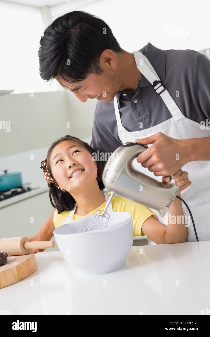 Man electric whisk hi-res stock photography and images - Alamy