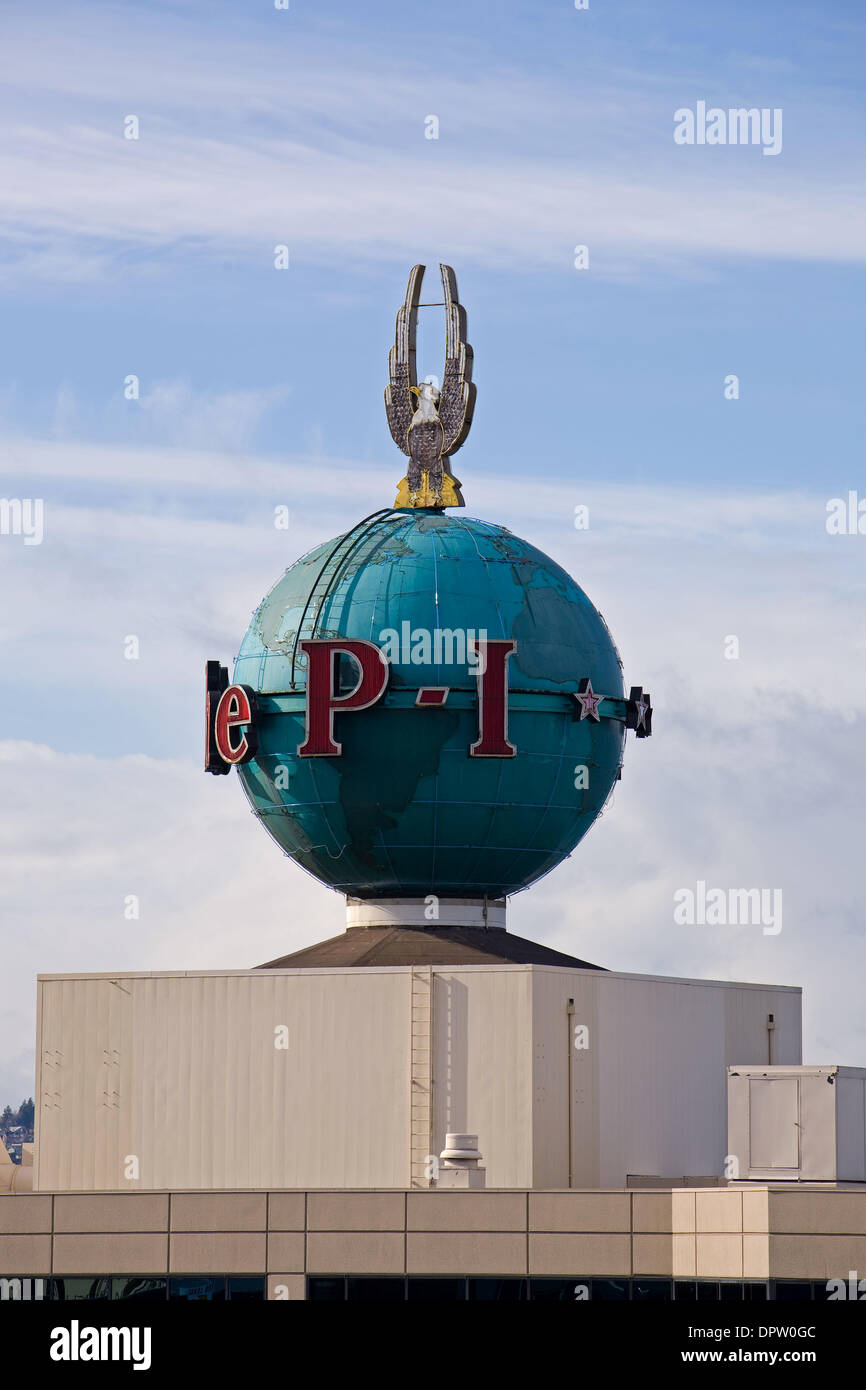 Seattle pi globe hi-res stock photography and images - Alamy