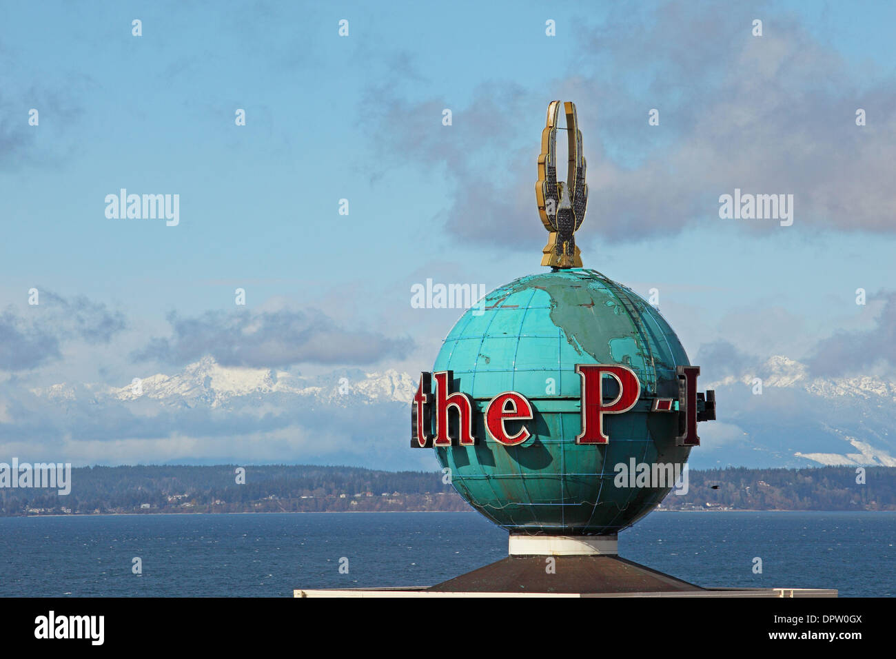 Seattle pi globe hi-res stock photography and images - Alamy