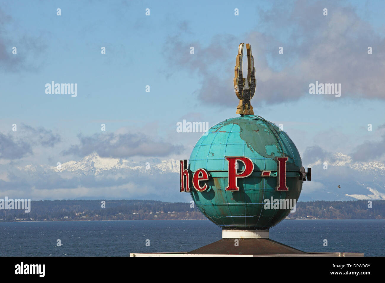 Seattle pi globe hi-res stock photography and images - Alamy