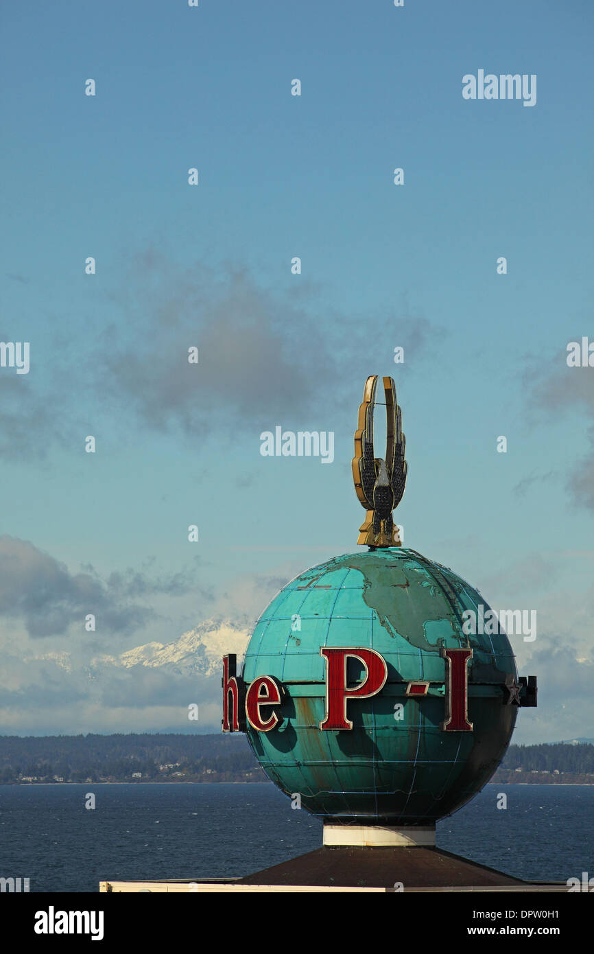 Seattle pi globe hi-res stock photography and images - Alamy