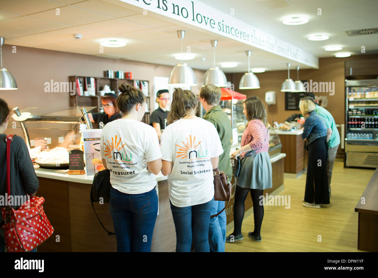Queue To The Canteen High Resolution Stock Photography and Images - Alamy