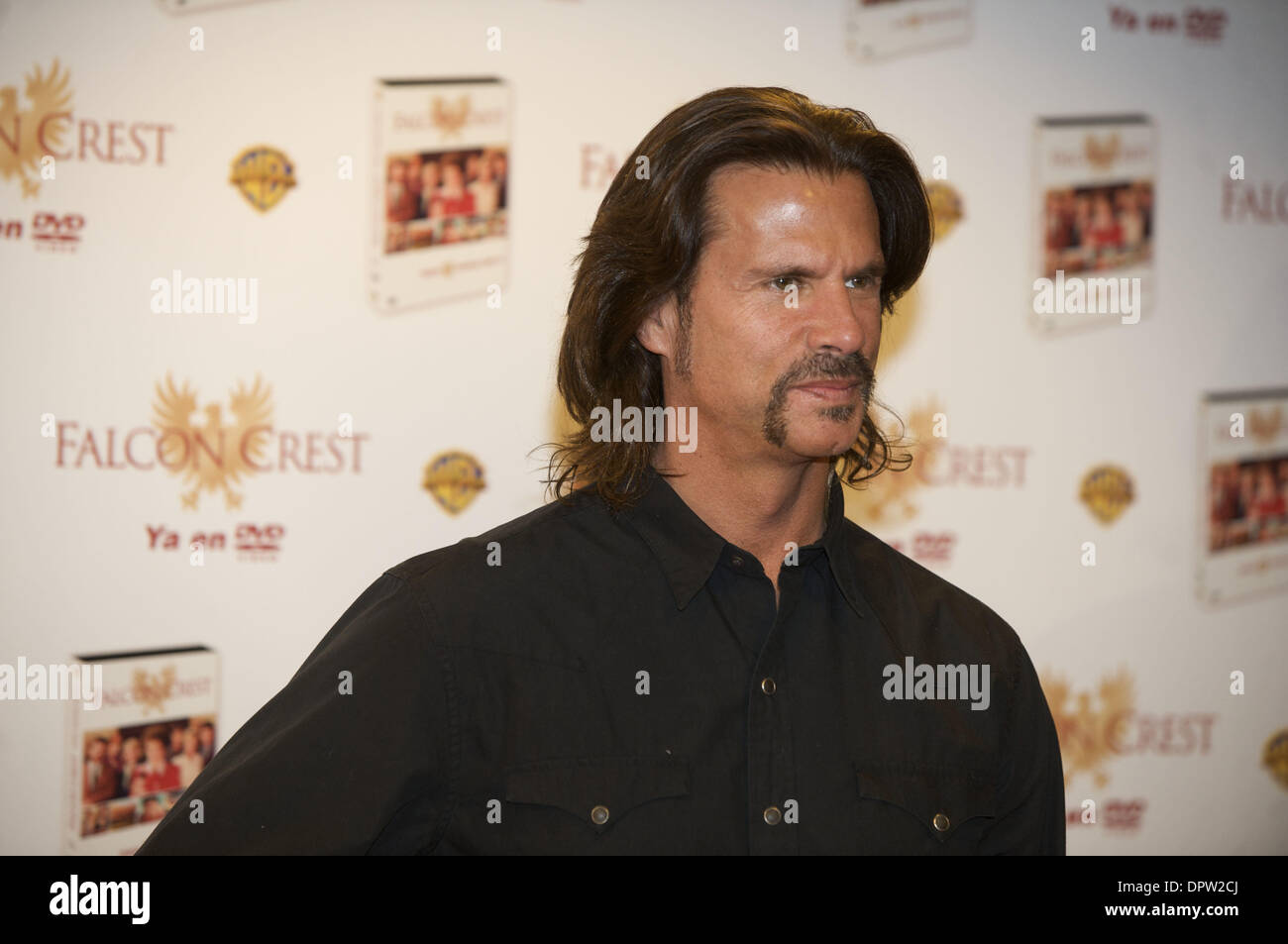 Apr 29, 2009 - Madrid, Spain - Actor LORENZO LAMAS presents 'Falcon ...