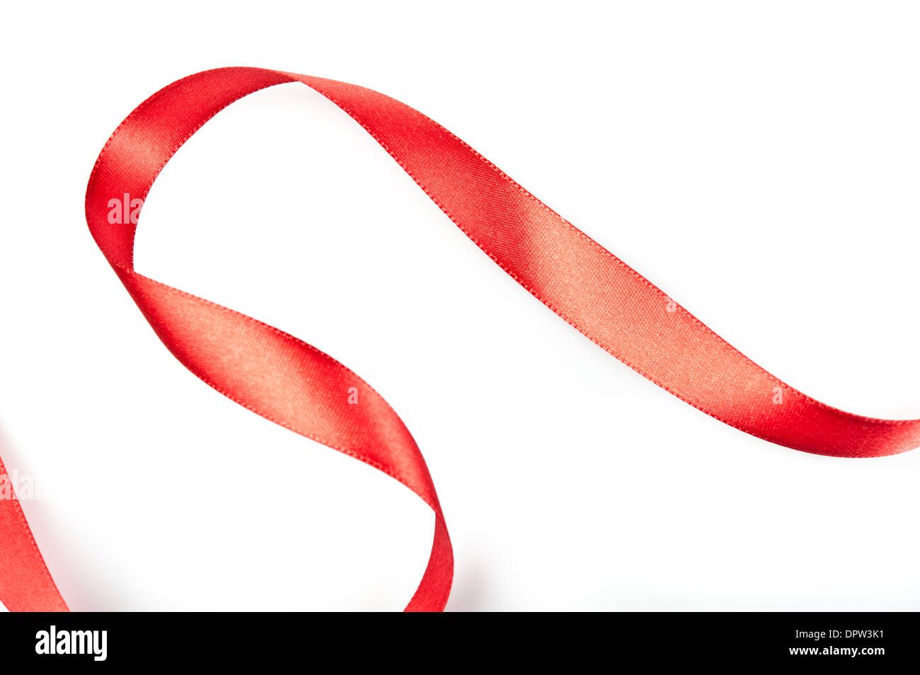 Red ribbon silk hi-res stock photography and images - Alamy