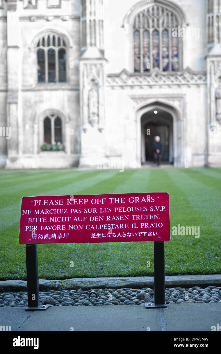 Corpus Christi college, university of Cambridge, England Stock Photo ...
