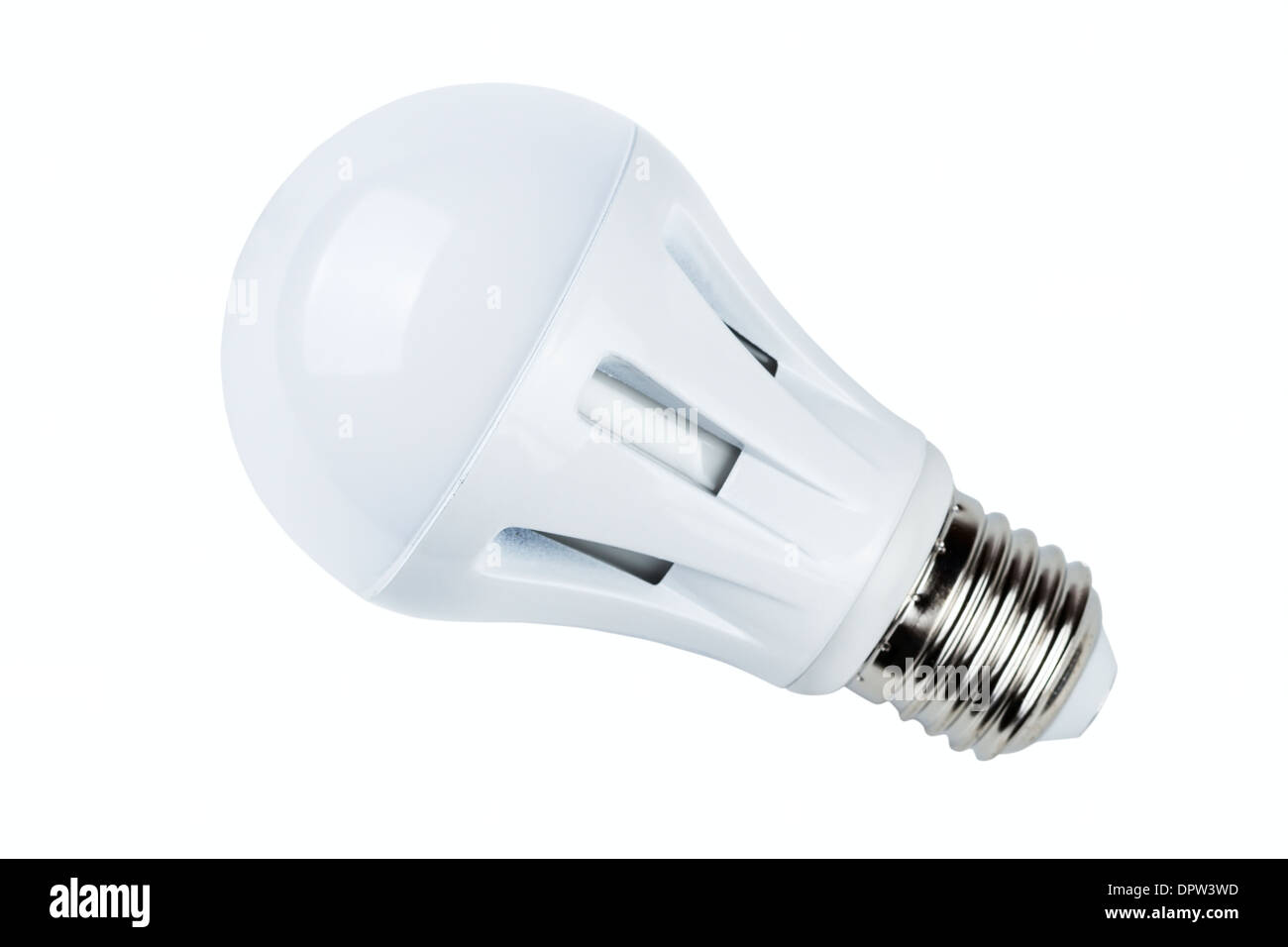 LED bulb isolated on white background Stock Photo - Alamy