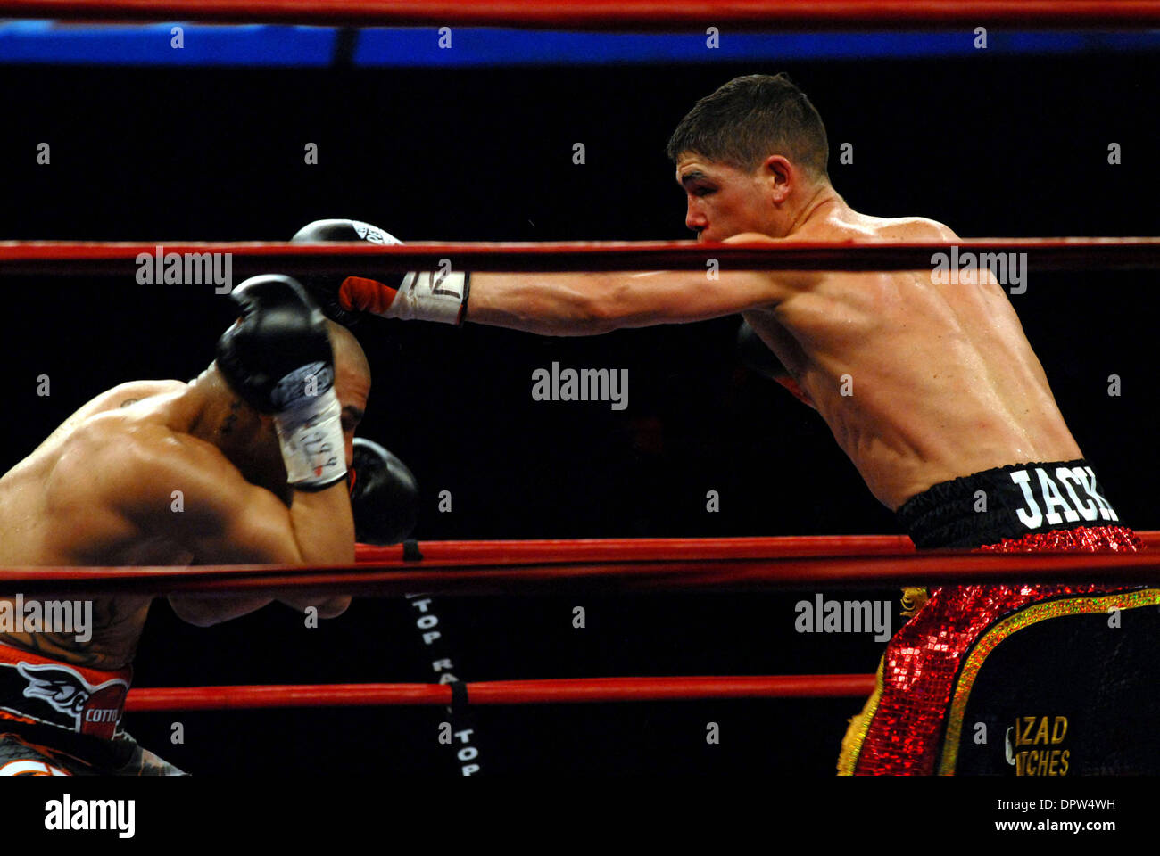 Boxing Match Madison Square Garden High Resolution Stock Photography ...