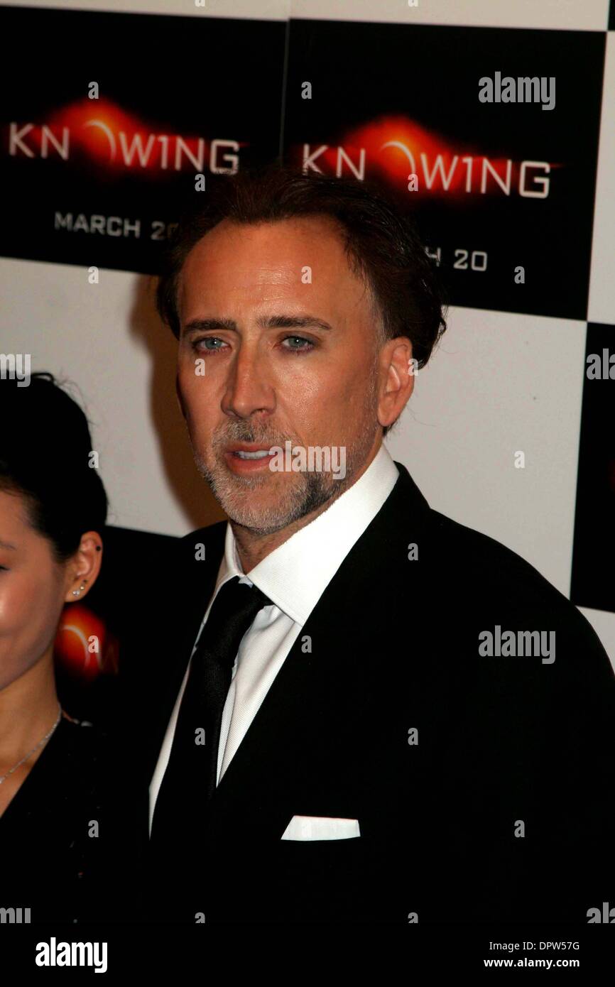 Knowing 2009 nicolas cage hi-res stock photography and images - Alamy
