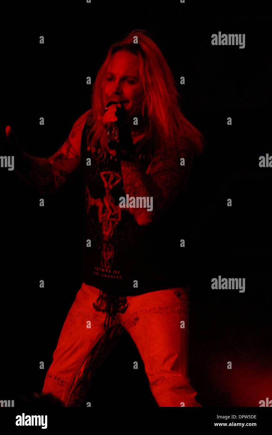 Mar 16, 2009 - New York, New York, USA - Singer VINCE NEIL of MOTLEY ...