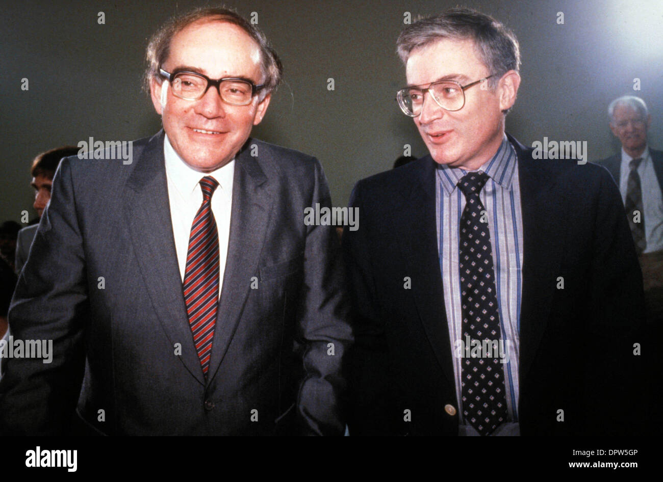 15459.DR MARTIN FLEISCHMAN and DR.STANLEY PONS.Photo By James Colburn ...