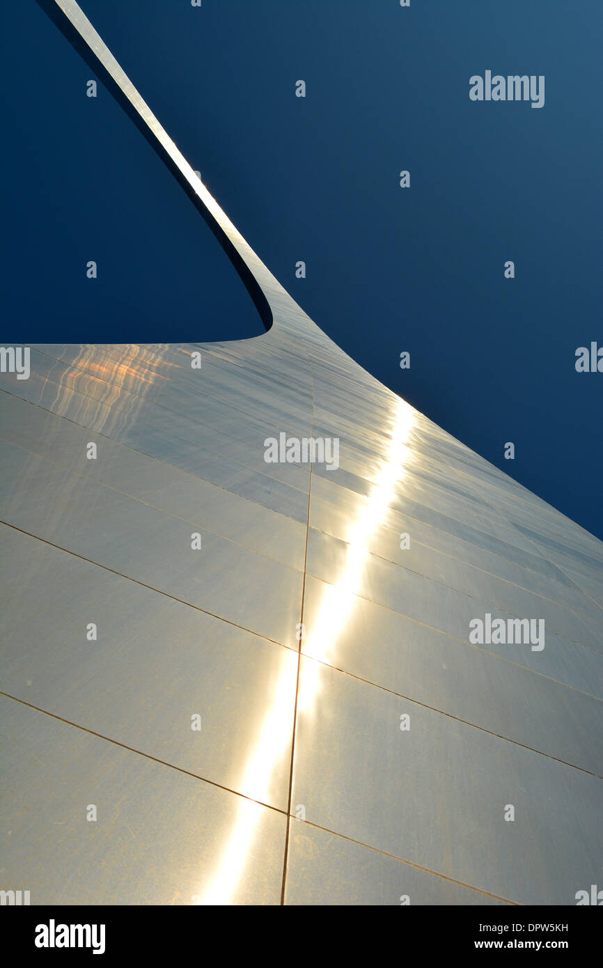 The Saint Louis Arch - A National Landmark in Missouri, USA Stock Photo ...