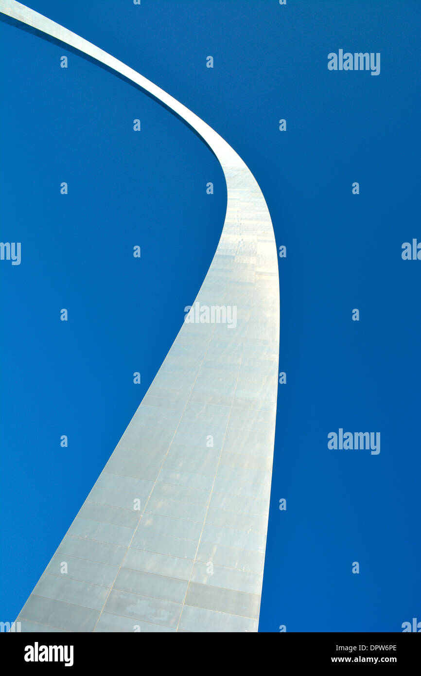 The Saint Louis Arch - A National Landmark in Missouri, USA Stock Photo ...