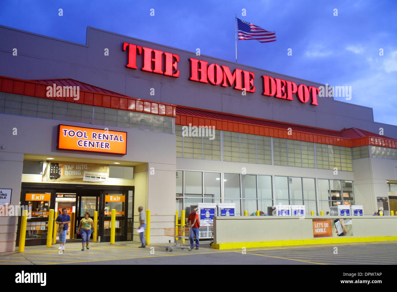Miami Florida,Little Havana,Calle Ocho,Home Depot,hardware,front ...