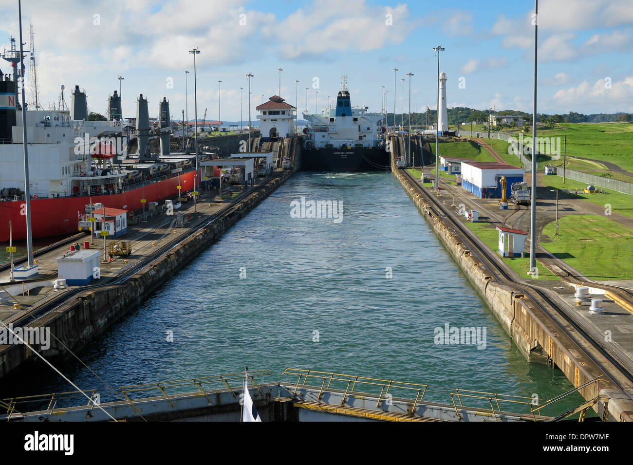 Panama canal transit hi-res stock photography and images - Alamy