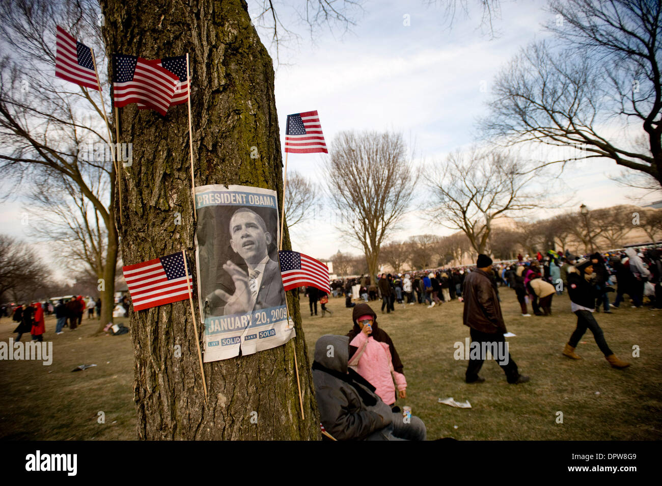 Obama inauguration poster hi-res stock photography and images - Alamy