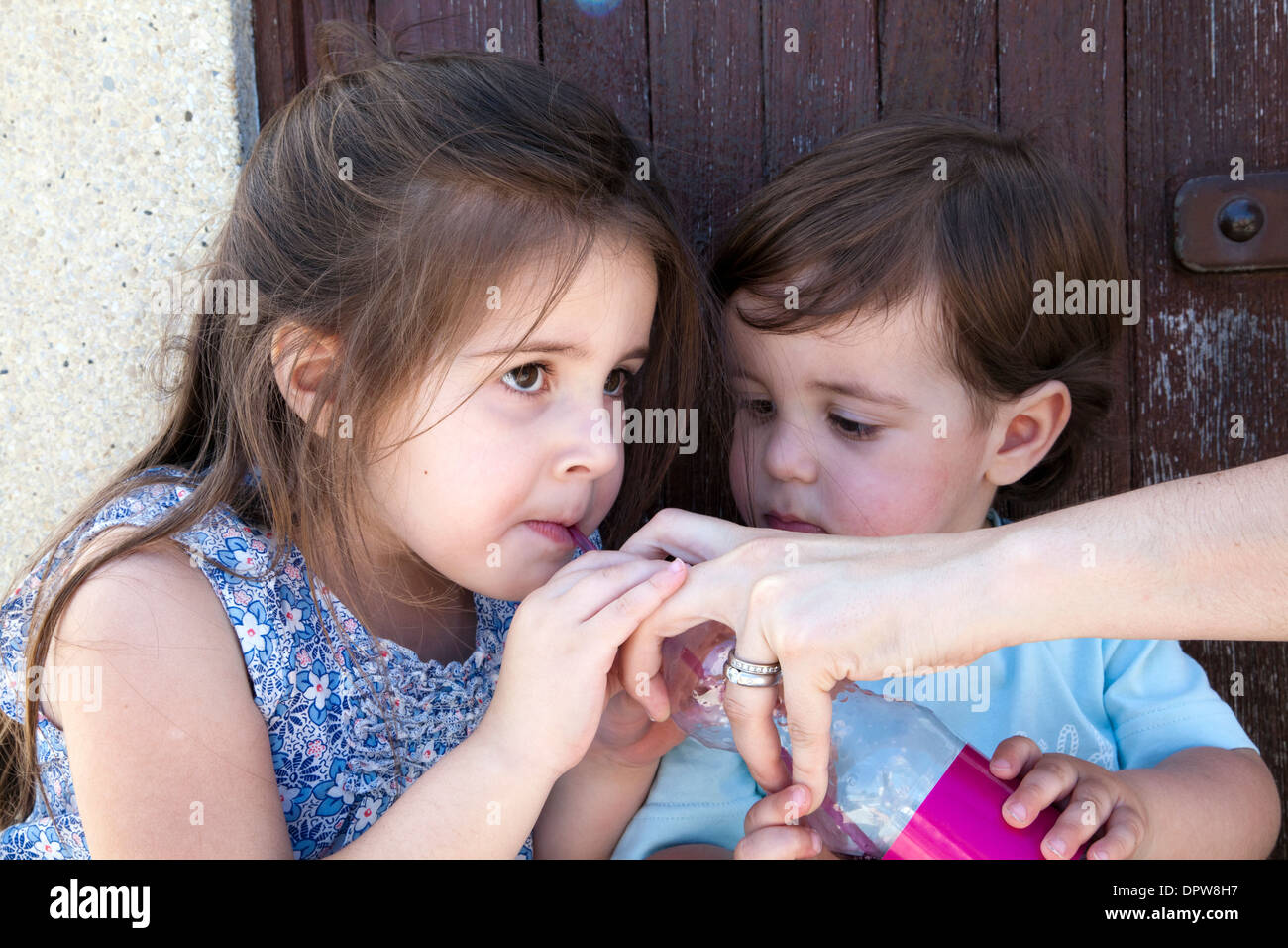 Brother and sister share hi-res stock photography and images - Alamy