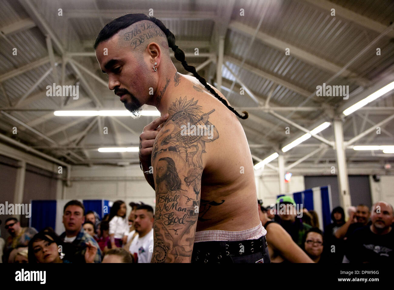 Mar 07, 2009 - San Francisco, California, USA - Contestants show their ...