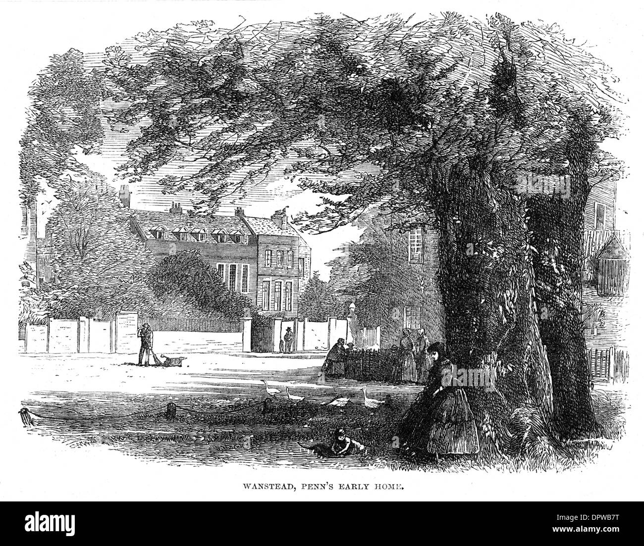 William penn home hi-res stock photography and images - Alamy