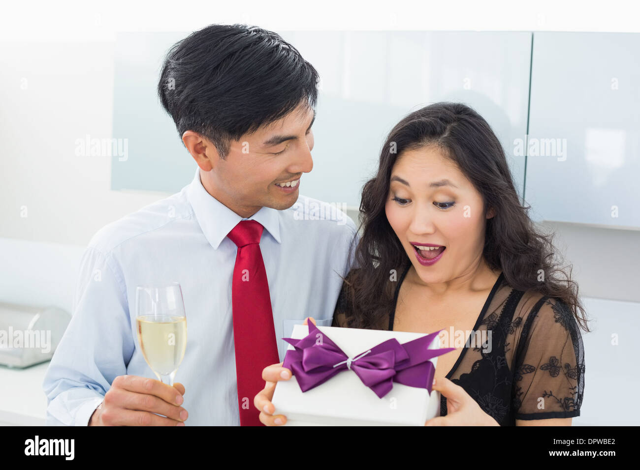 Smart shocked woman hi-res stock photography and images - Alamy