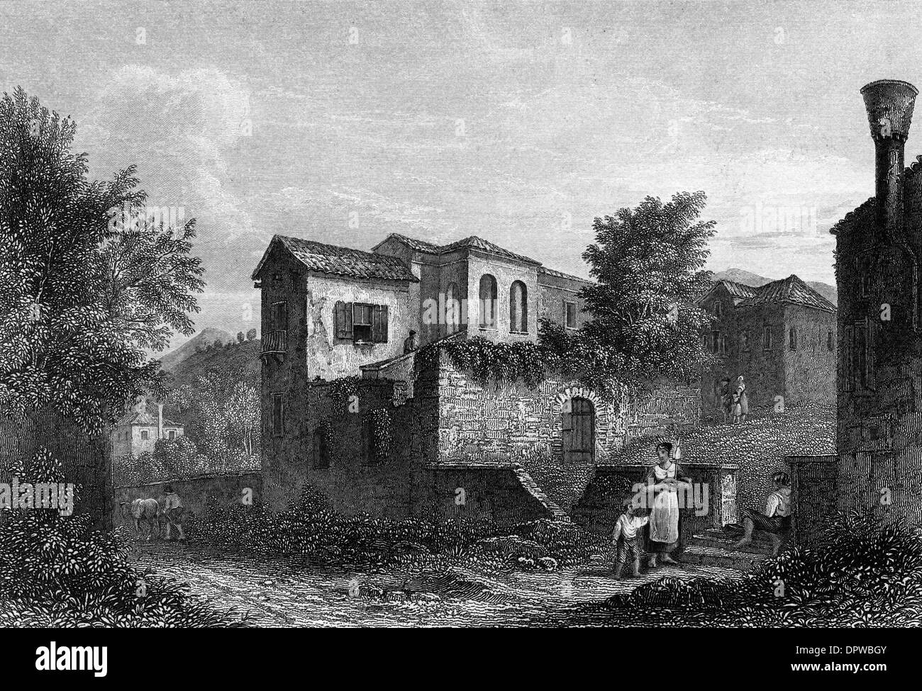 Arqua petrarch hi-res stock photography and images - Alamy