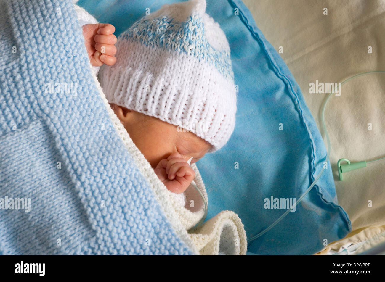 Newborn Boy Hospital Premature Baby