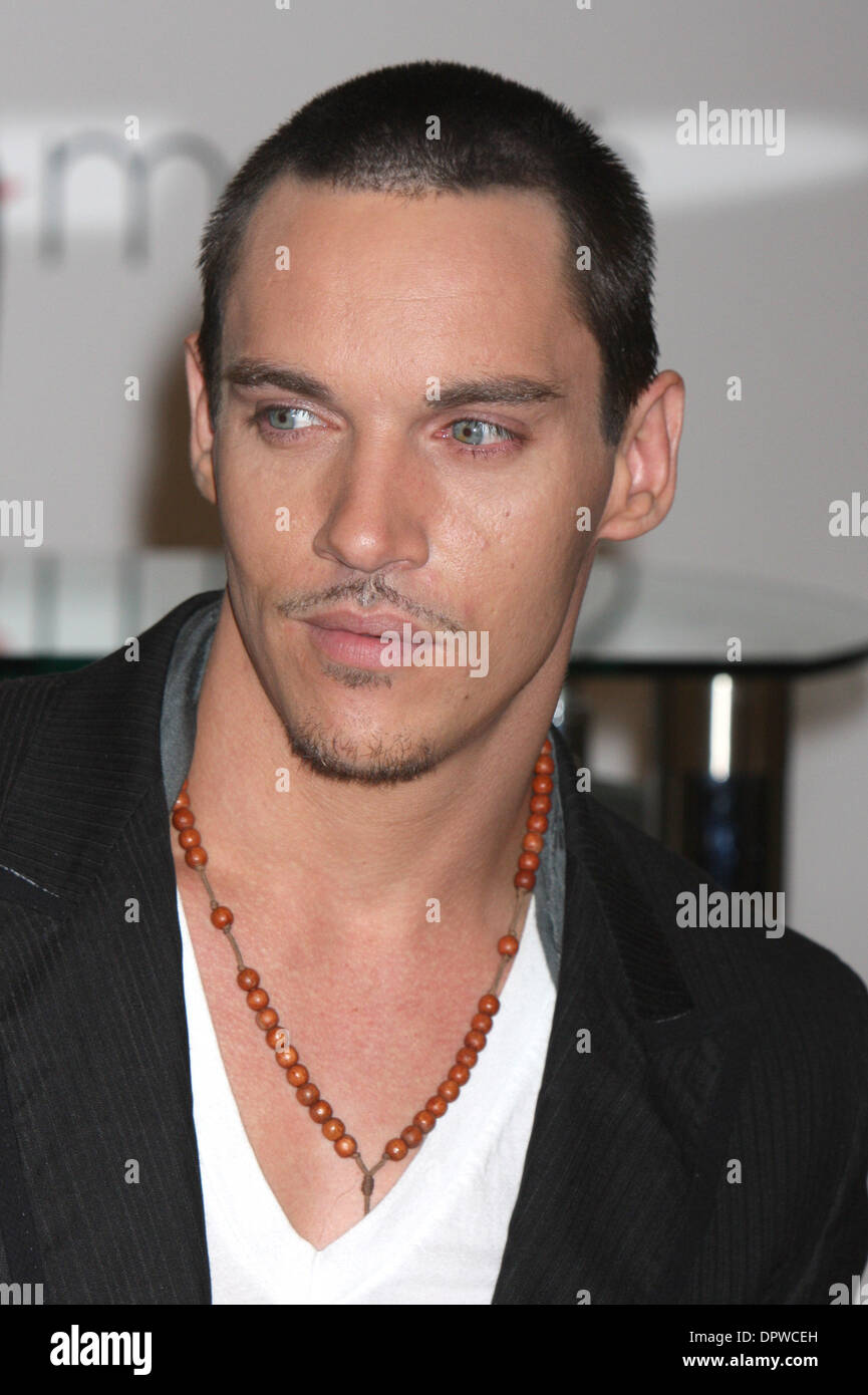 Jan 30, 2009 - New York, NY, USA - JONATHAN RHYS MEYERS Launches Hugh ...