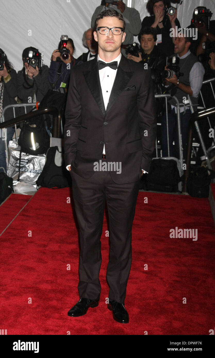 May 04, 2009 - New York, NY, USA - JUSTIN TIMBERLAKE at the 'The Model ...