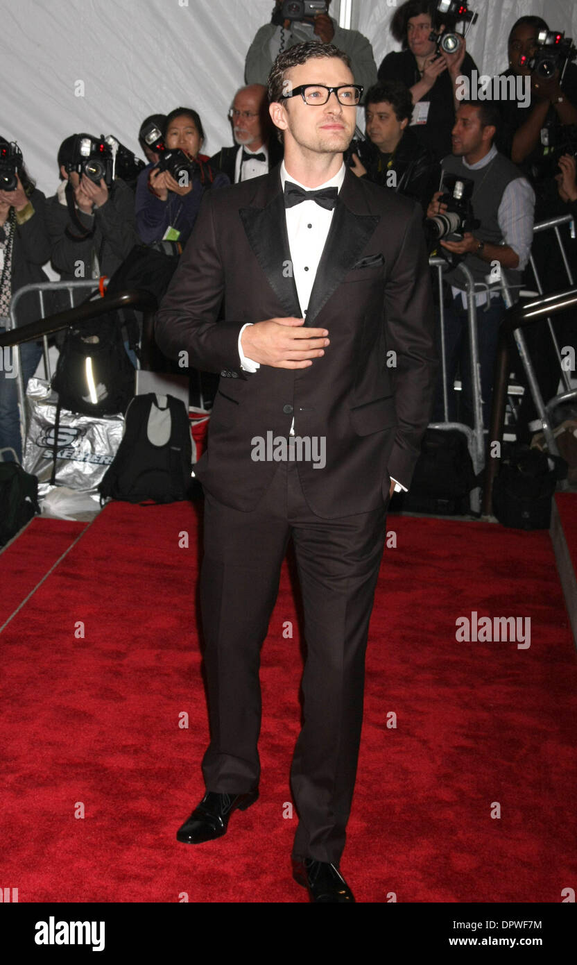 May 04, 2009 - New York, NY, USA - JUSTIN TIMBERLAKE at the 'The Model ...