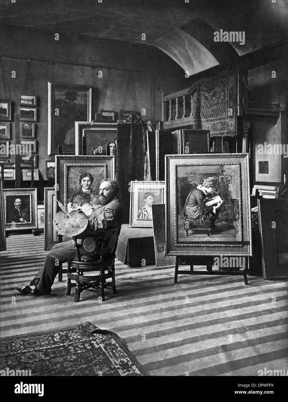 VAL PRINSEP STUDIO Stock Photo - Alamy