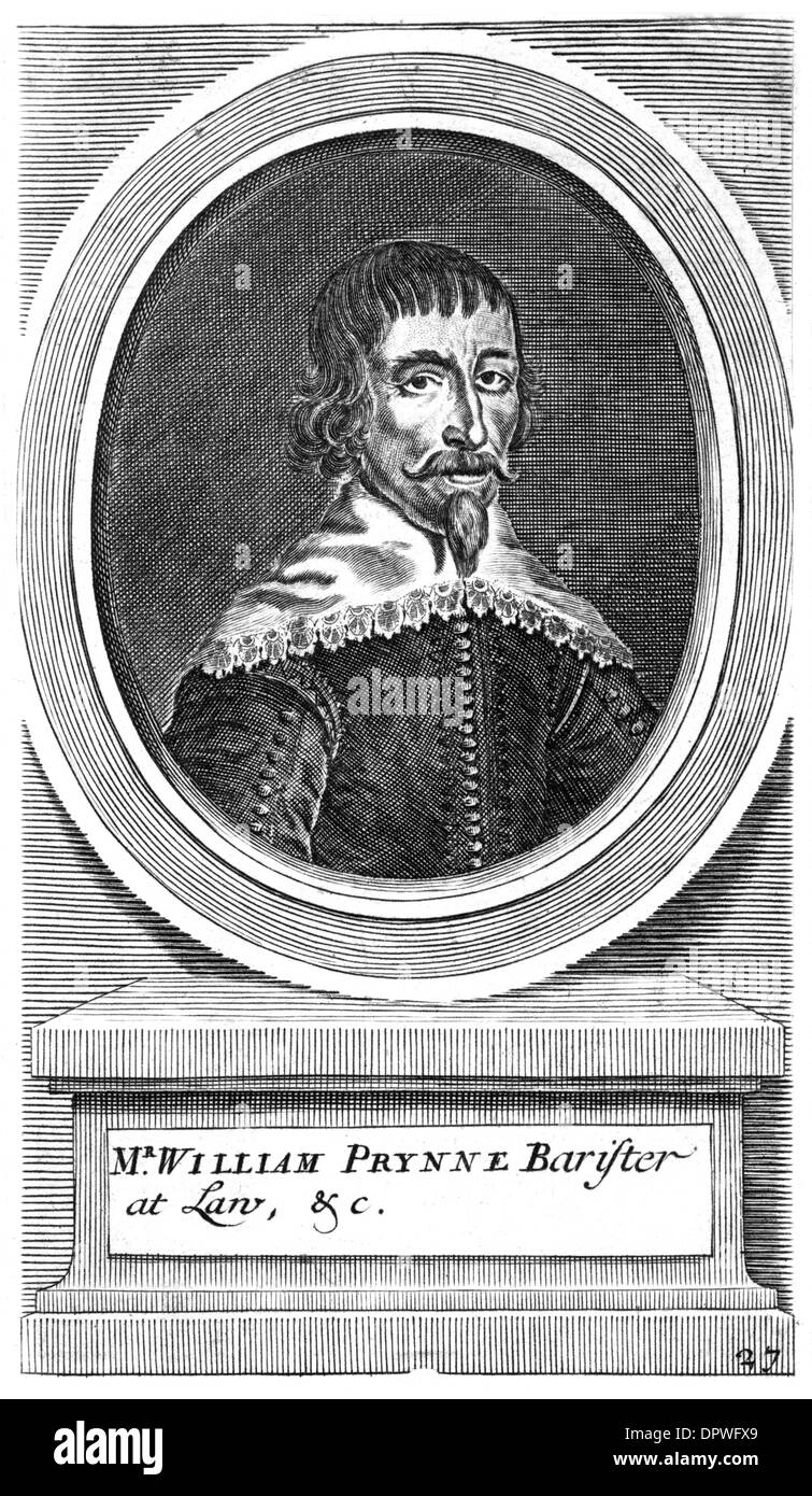 William prynne hi-res stock photography and images - Alamy