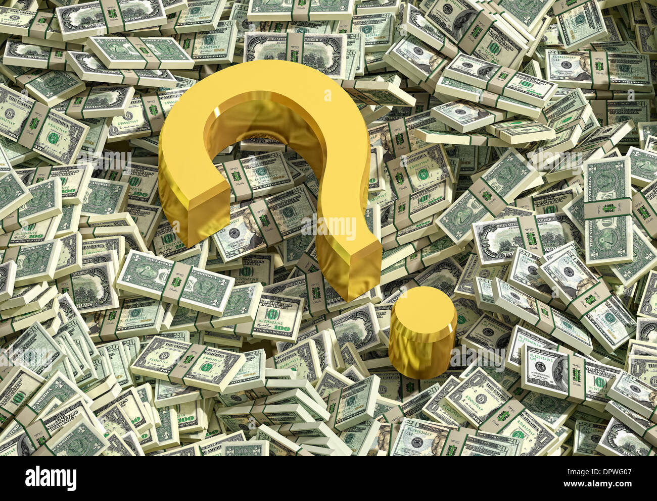 Question mark money hi-res stock photography and images - Alamy