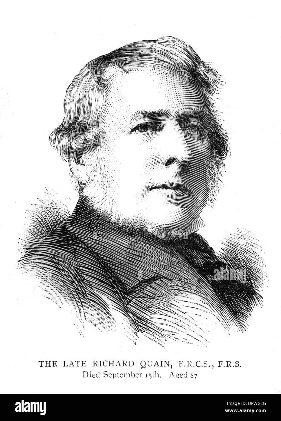 Richard quain hi-res stock photography and images - Alamy