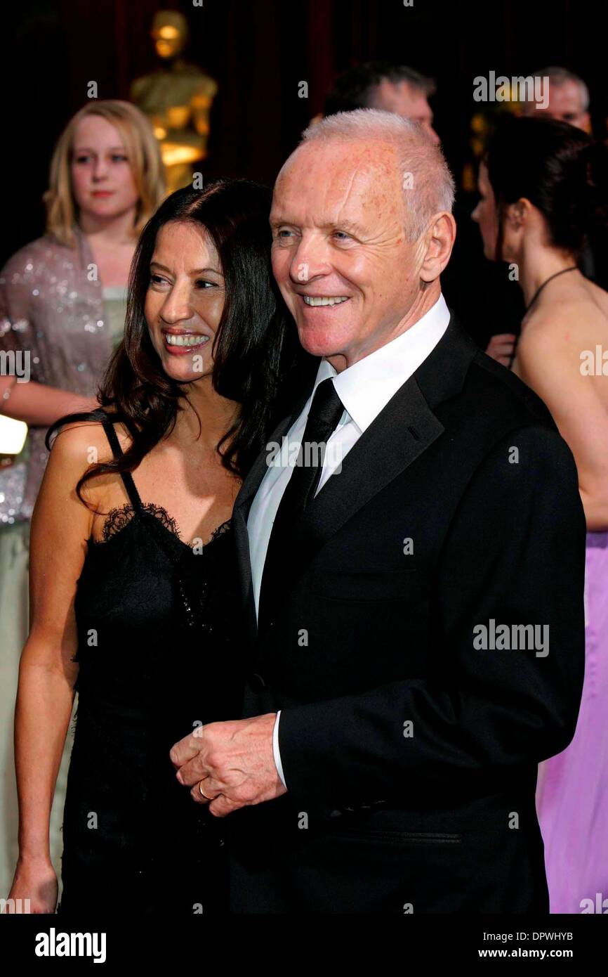 ANTHONY HOPKINS, STELLA ARROYAVE.81st Annual Academy Awards / OSCARS.at ...