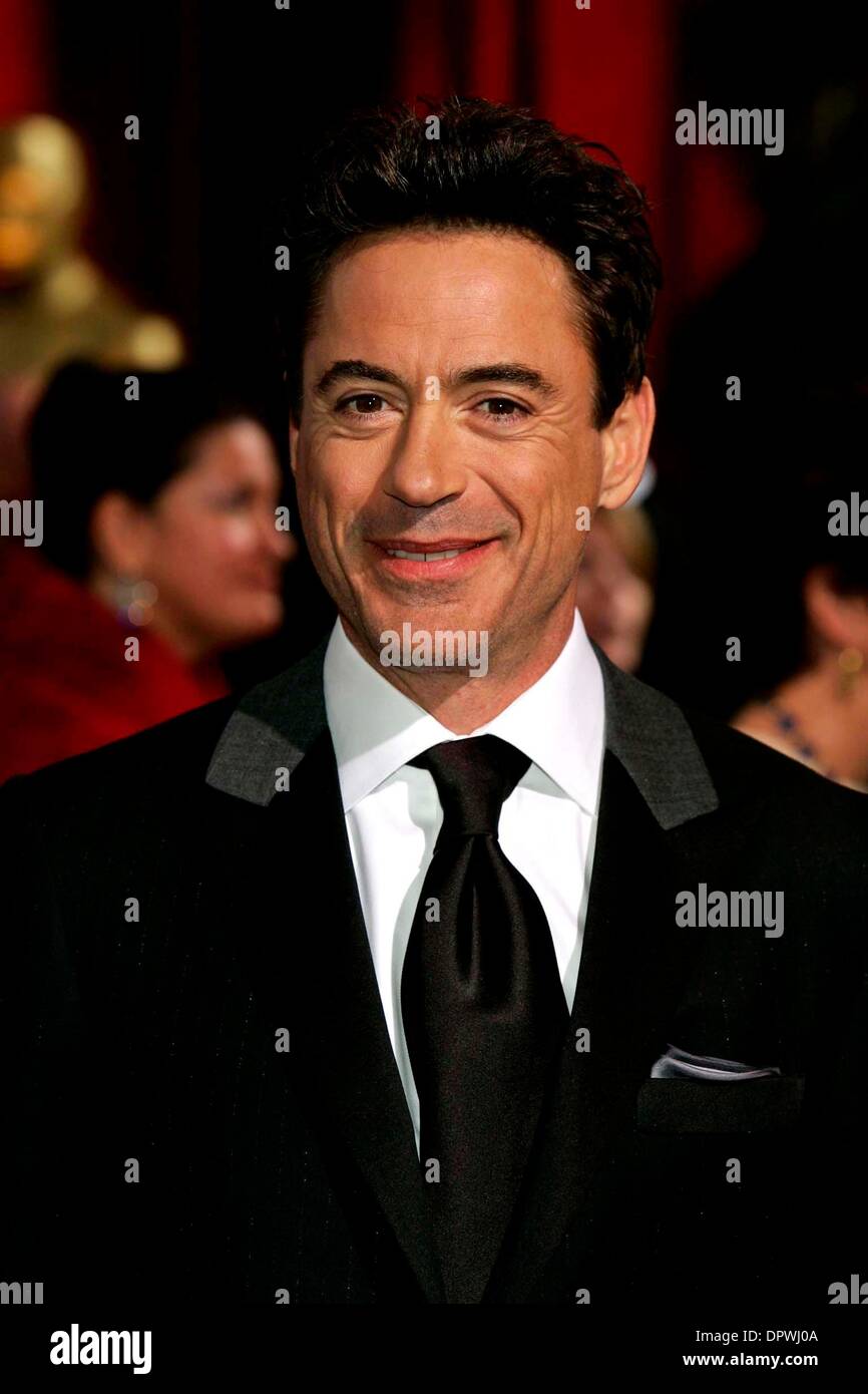 Robert downey jr 81st academy awards hi-res stock photography and images - Alamy