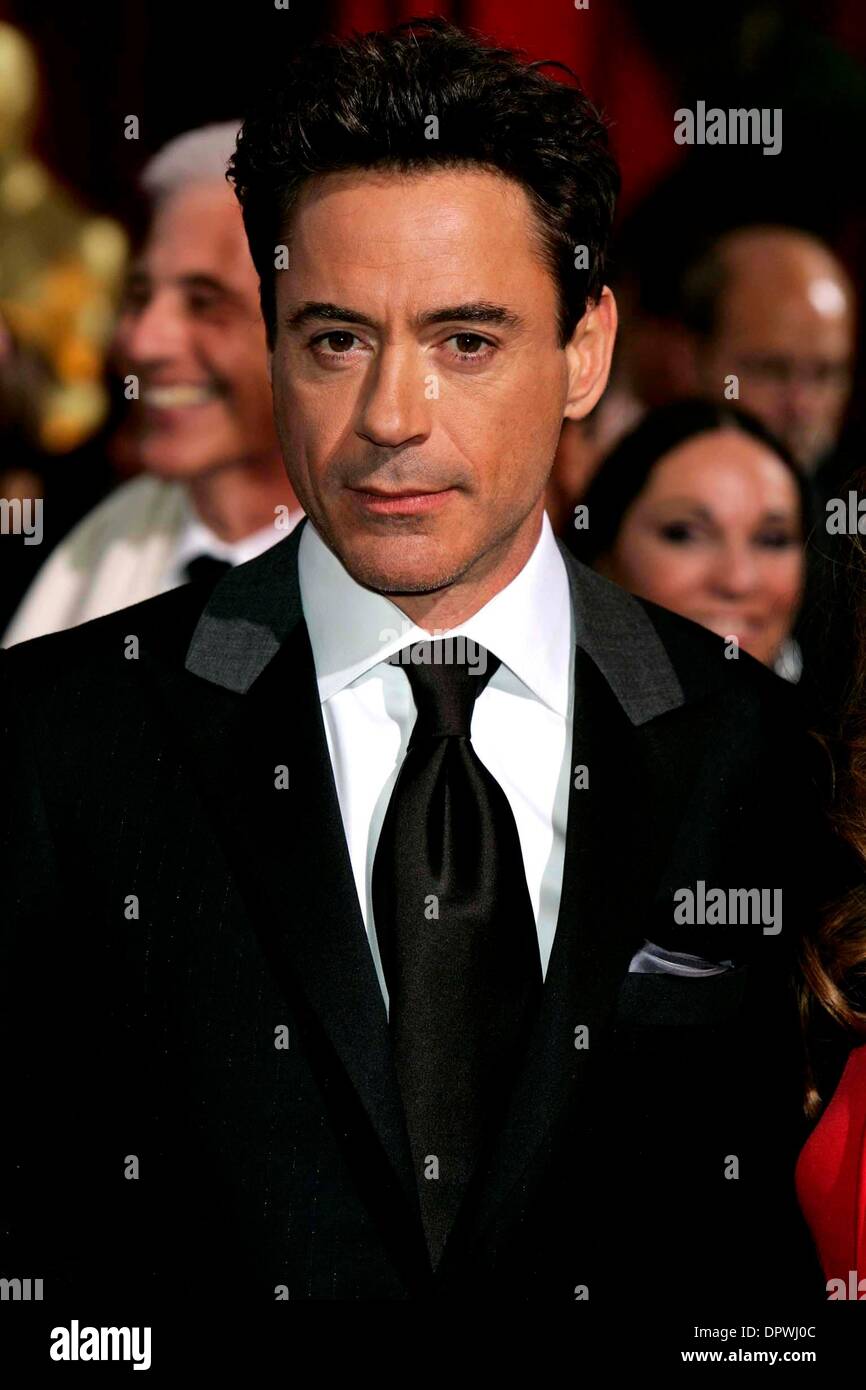 Robert downey jr 81st academy awards hi-res stock photography and images - Alamy