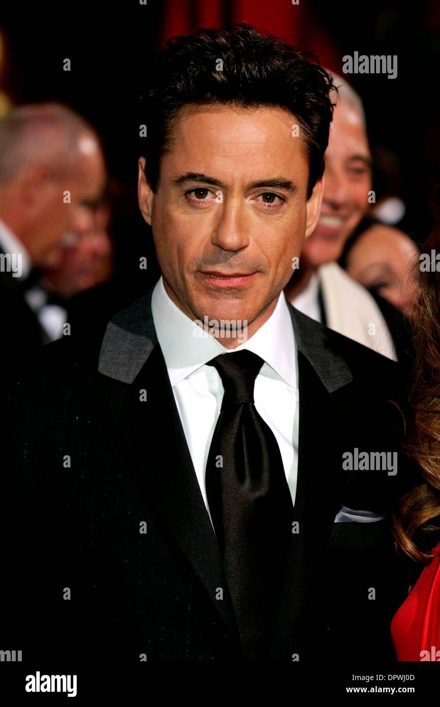 Robert downey jr 81st academy awards hi-res stock photography and images - Alamy
