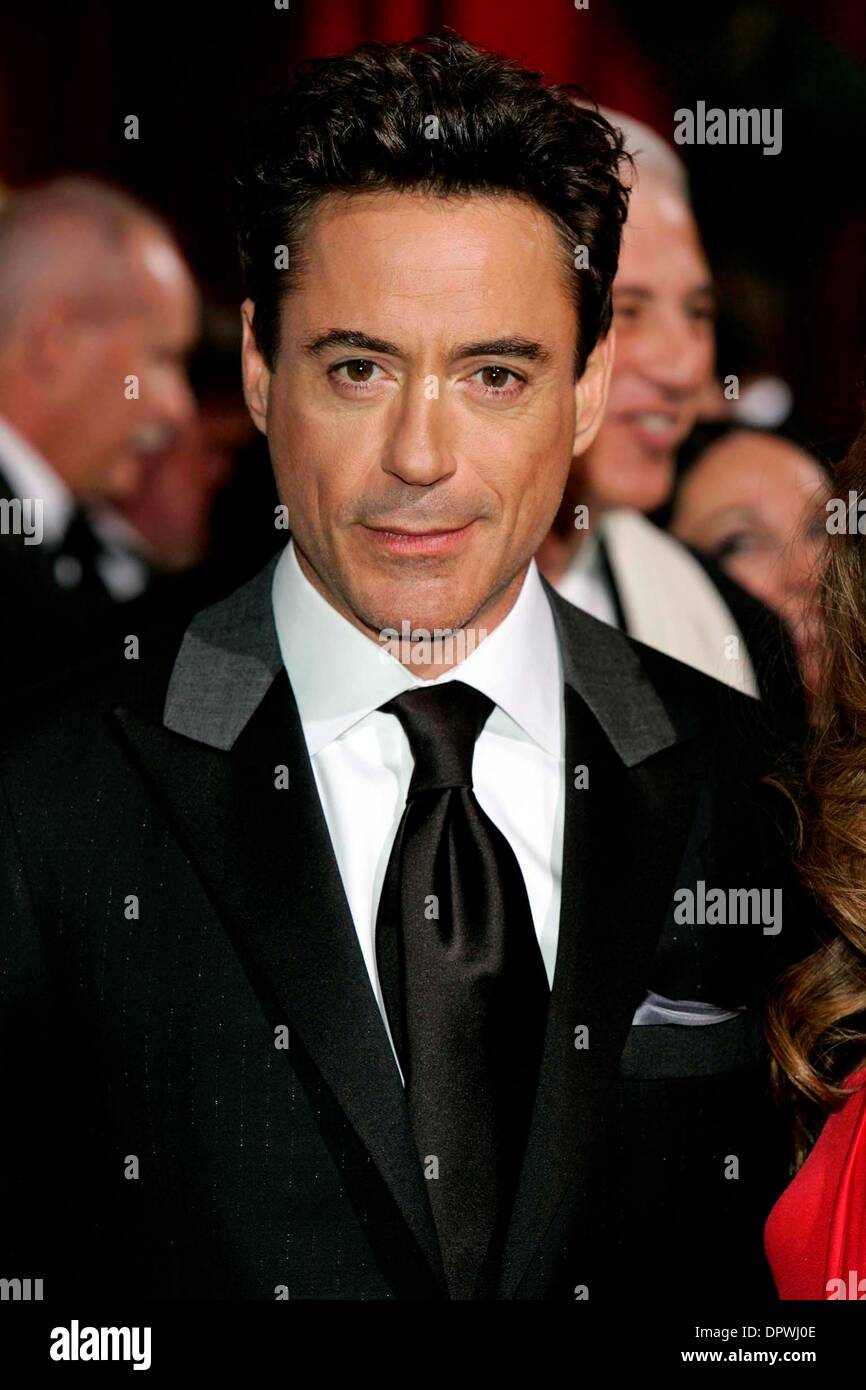Robert downey jr 81st academy awards hi-res stock photography and images - Alamy