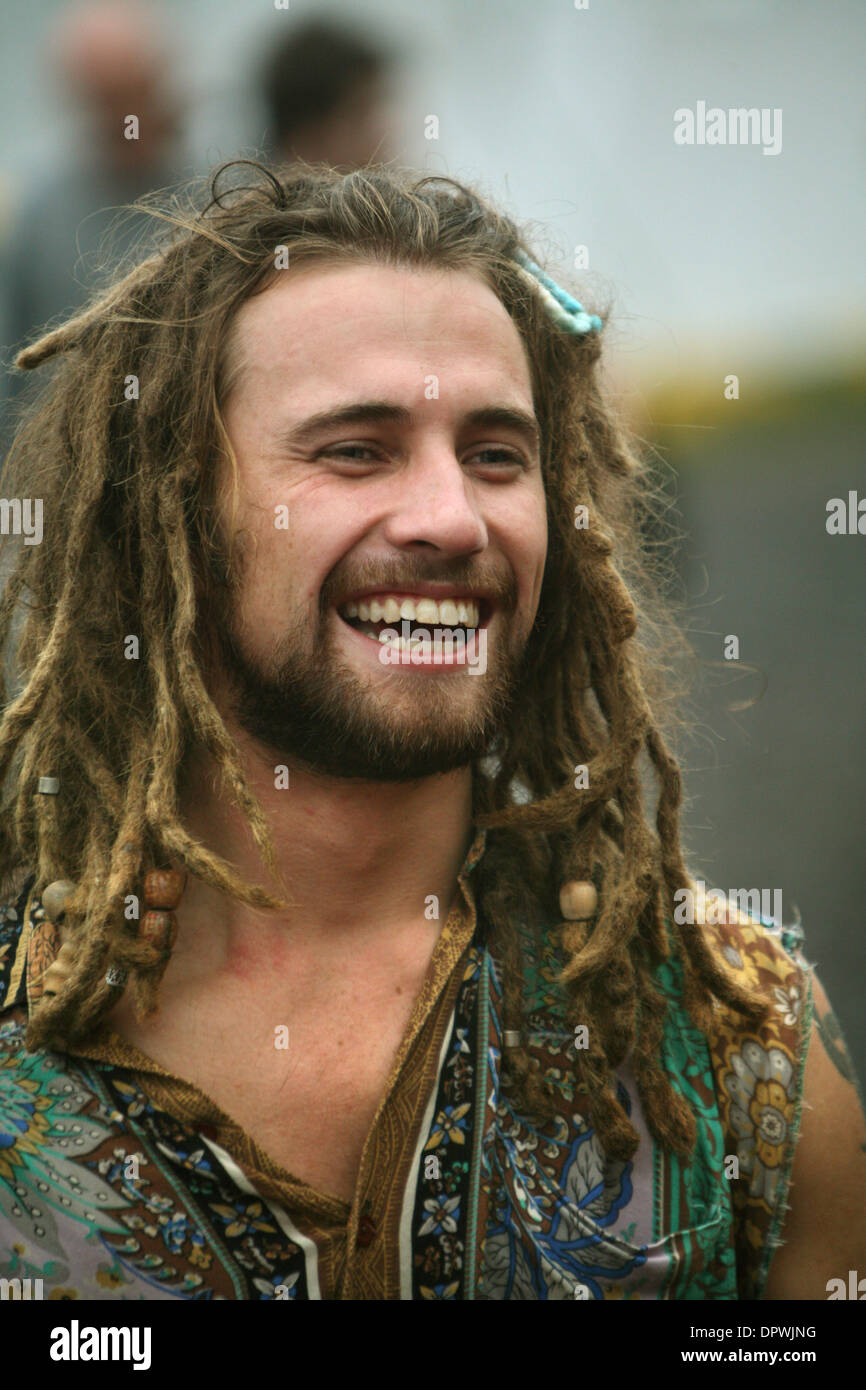 Apr 11, 2009 - Nimbin, Byron Bay, Australia - A smiling young man with ...