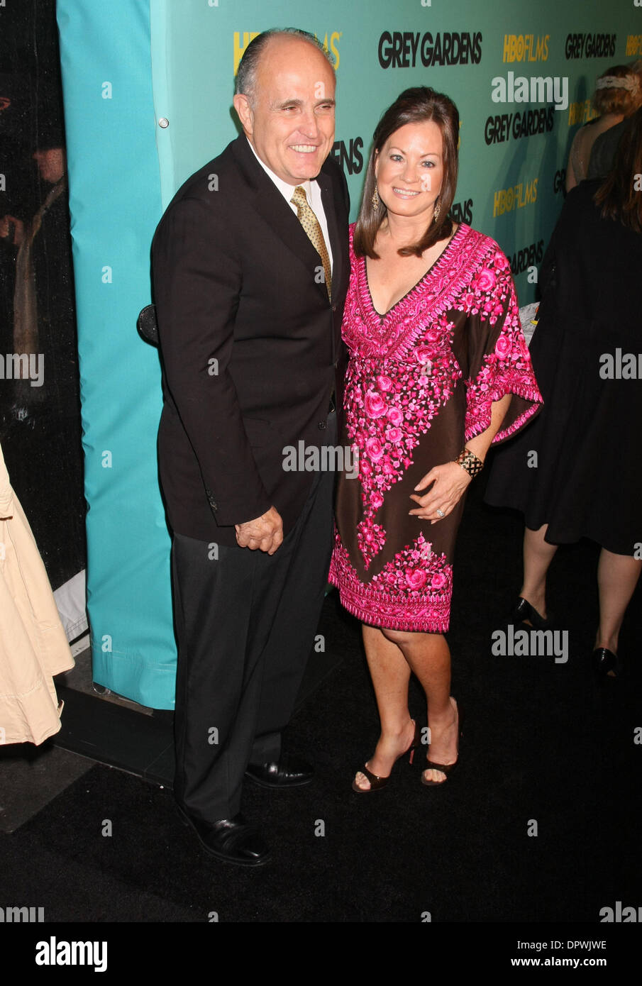 Apr 14, 2009 - New York, NY, USA - RUDY GIULIANI with JUDITH GIULIANI ...