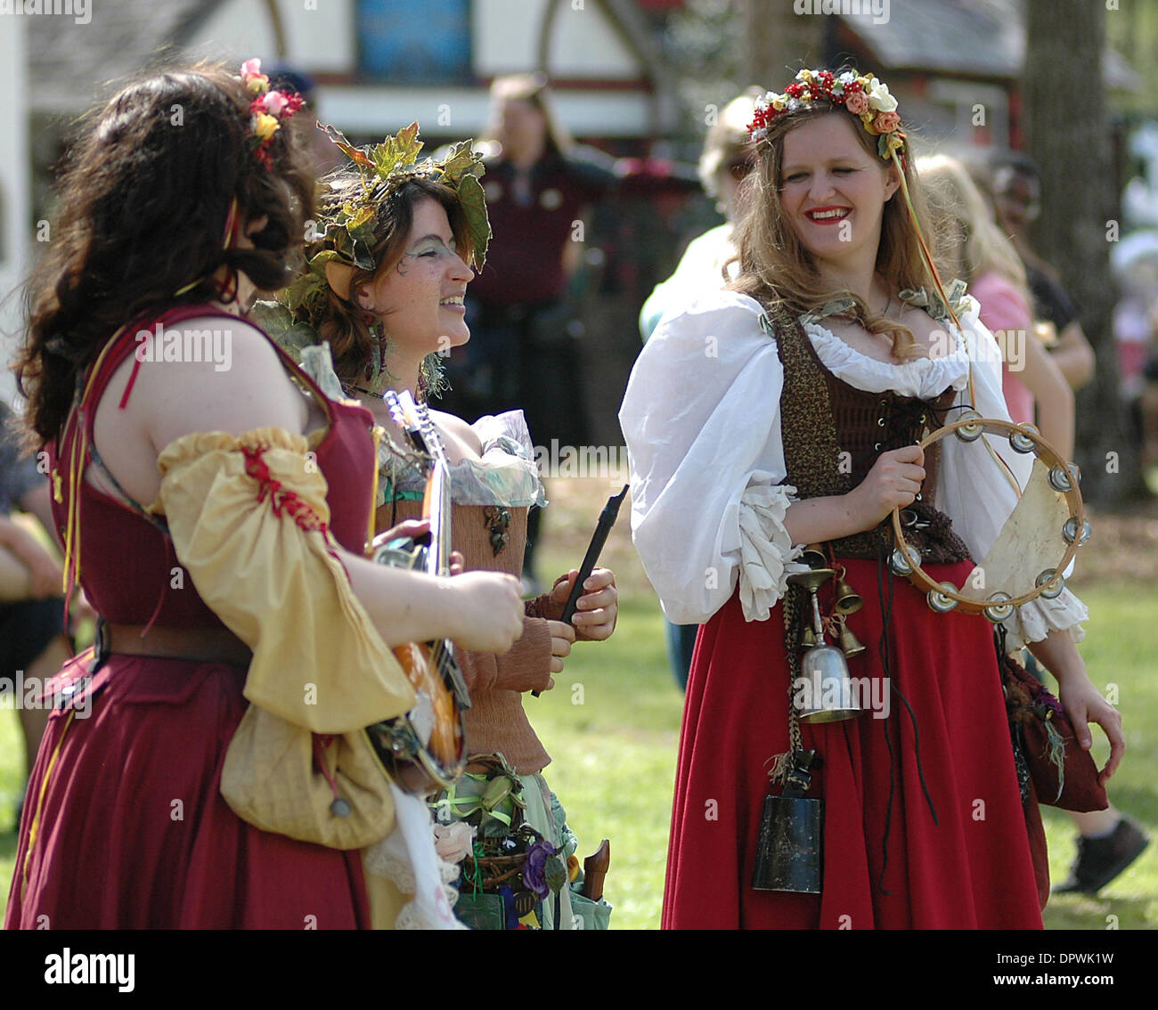Georgia renaissance festival visitors hi-res stock photography and ...