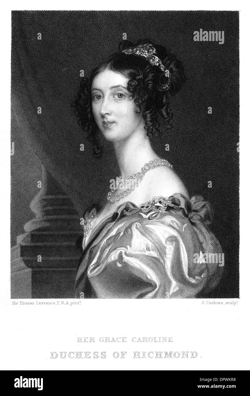 Caroline duchess Black and White Stock Photos & Images - Alamy