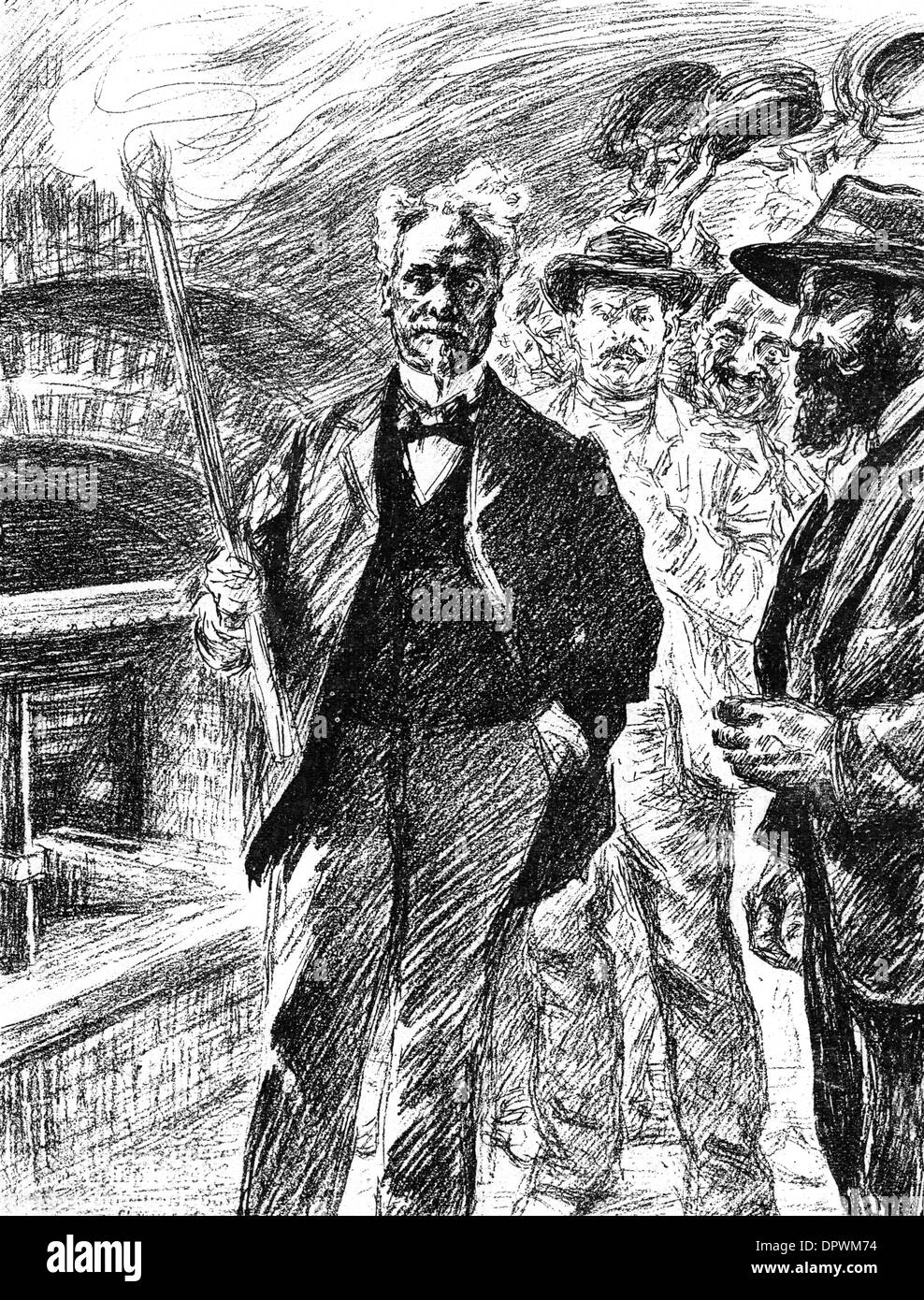 Lighting it up Black and White Stock Photos & Images - Alamy