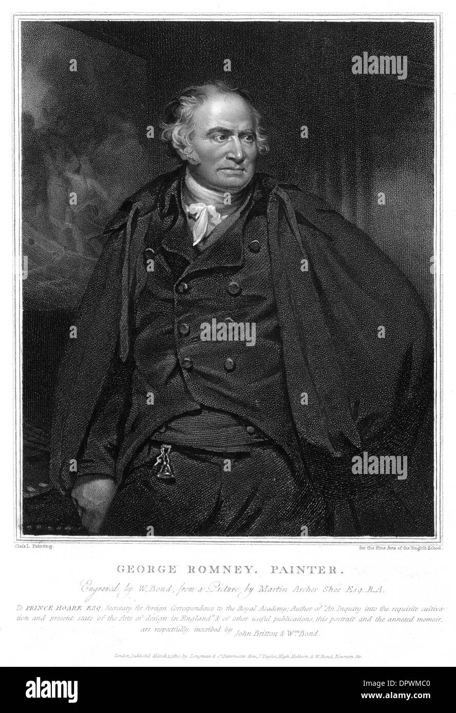George romney hi-res stock photography and images - Alamy