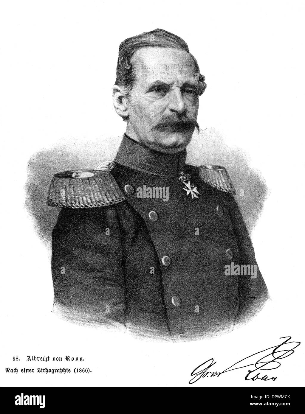 Albrecht graf von roon hi-res stock photography and images - Alamy