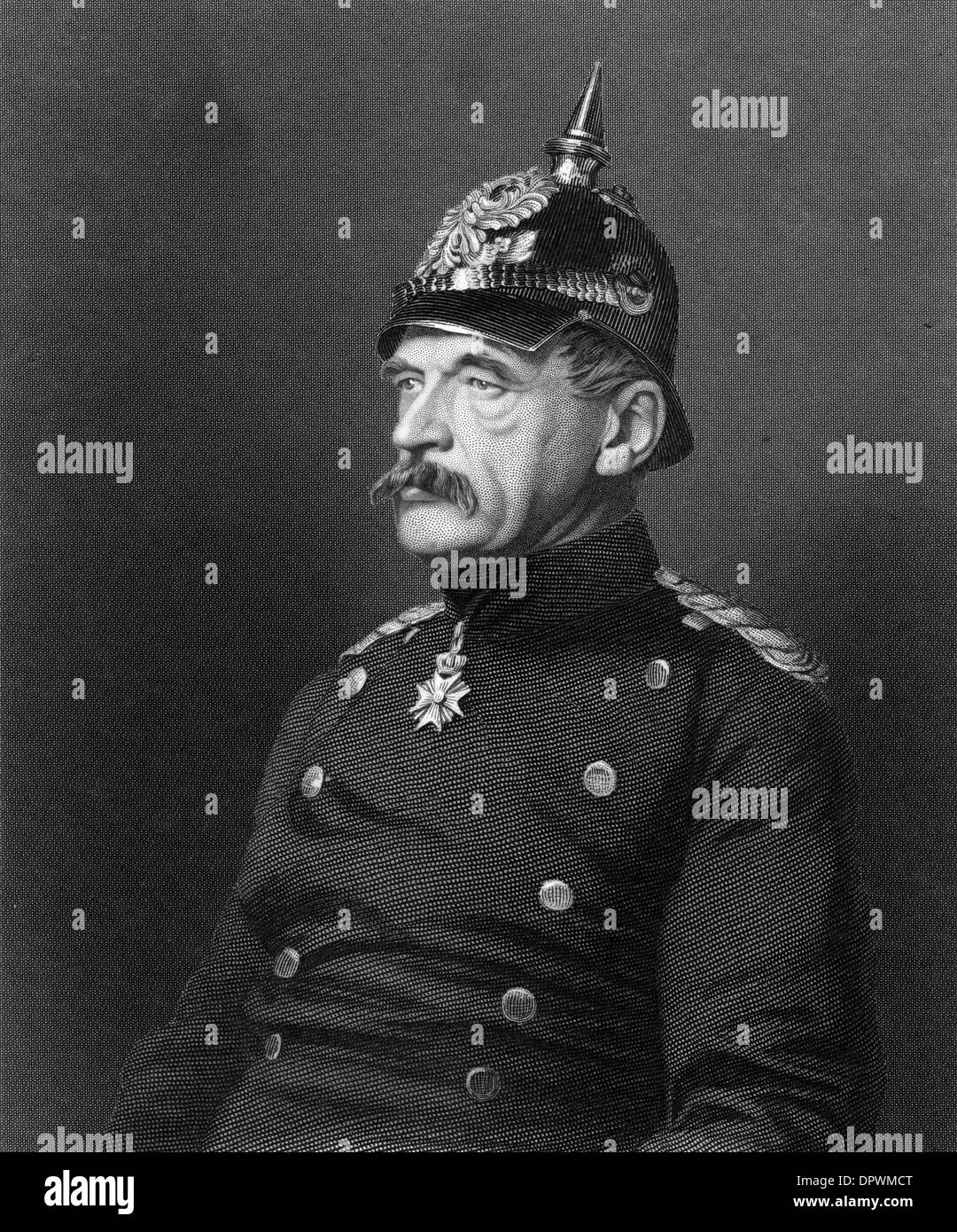 Albrecht theodor emil graf von roon Black and White Stock Photos ...